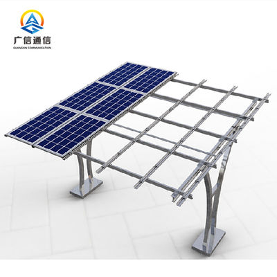 40FT Galvanized Steel Solar Panel Support Frame Outdoor For Heat Sink ...