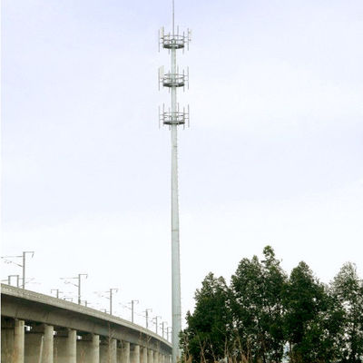 5m 20m Galvanized Telecom Steel Tower Tripod Rooftop Antenna Tower