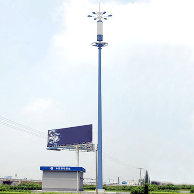 Urban Street High Mast Light Tower 4.5m Galvanised Steel Poles