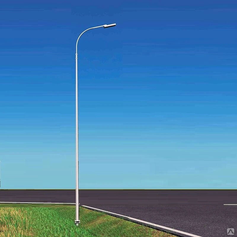 Tubular Steel Tapered Conical Or Octagonal Street Light Poles 6m To 12m