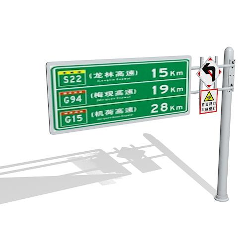 35m Landscape High Mast Light Pole Q345 For Traffic Signal