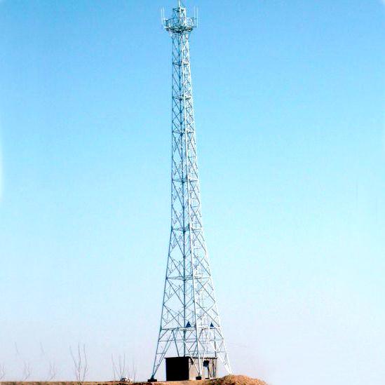 ISO Certified GSM Lattice Steel Towers 5G Mobile Telecom Tower