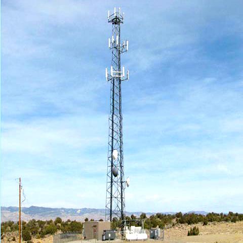 Low Carbon Lattice Steel Towers VHF FM Radio Wireless Mobile ...