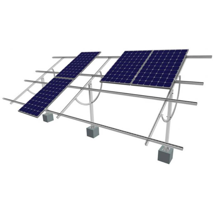 Galvanized Steel Solar Panel Support Structure Photovoltaic System ...