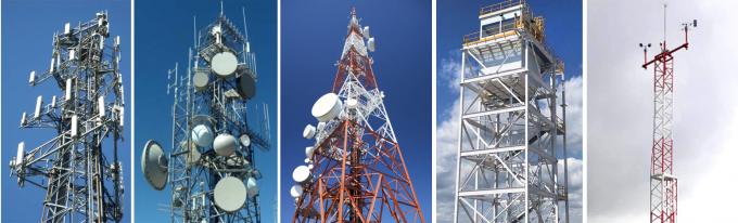 Bolting Installation Method Telecom Steel Tower With Corrosion ...